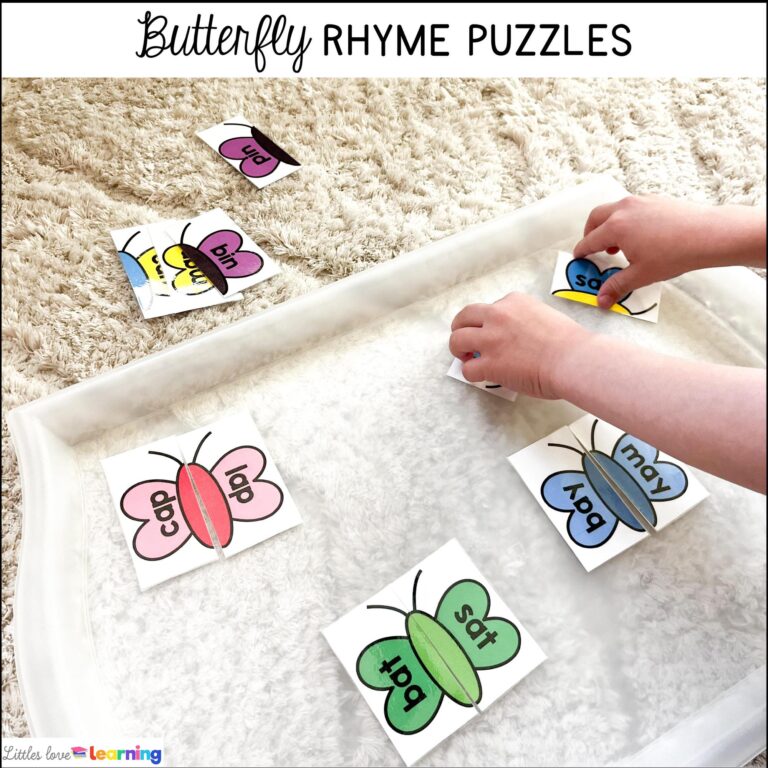 Math & Literacy Spring Preschool Activities