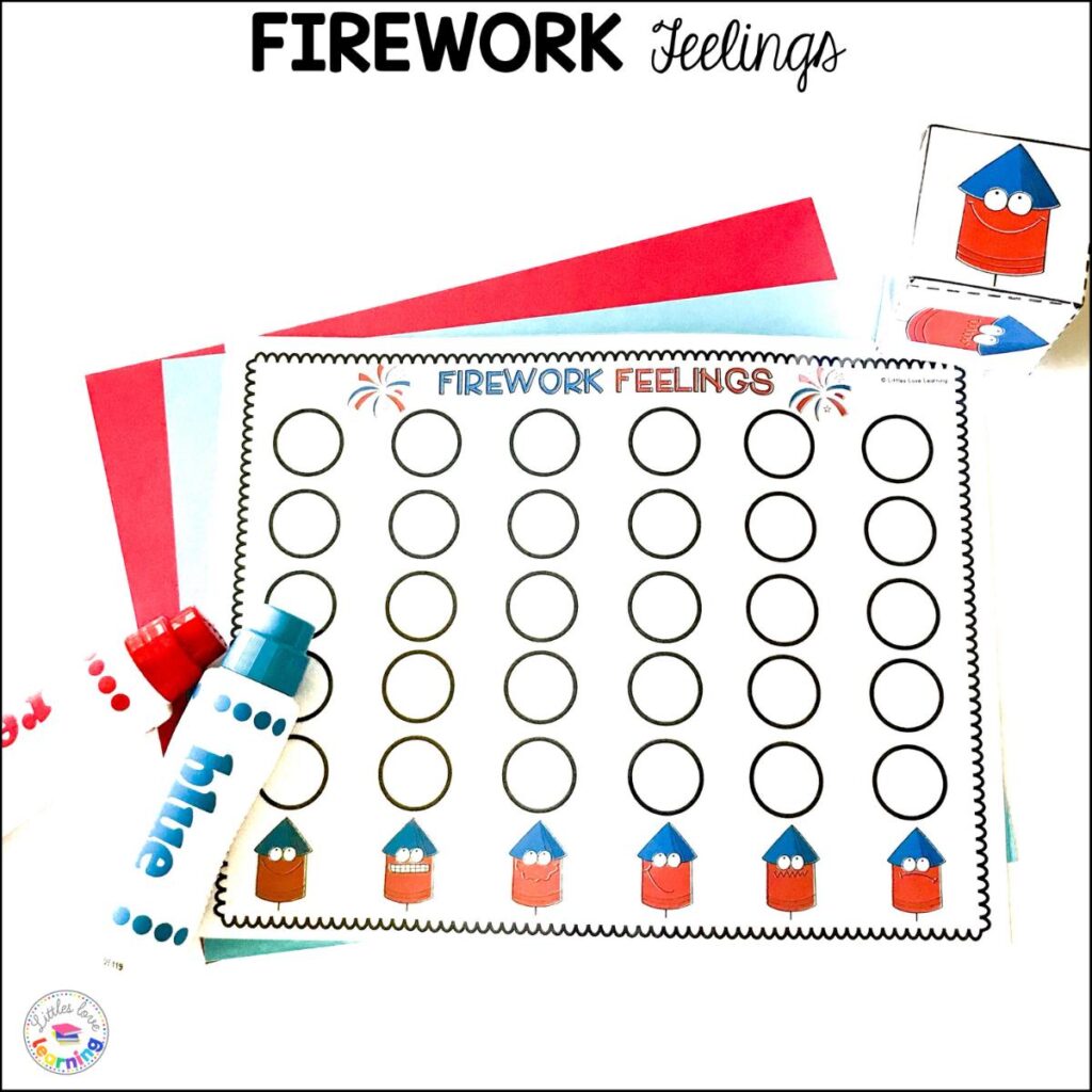 Amazing America Patriotic Preschool Printables (Math & Literacy)