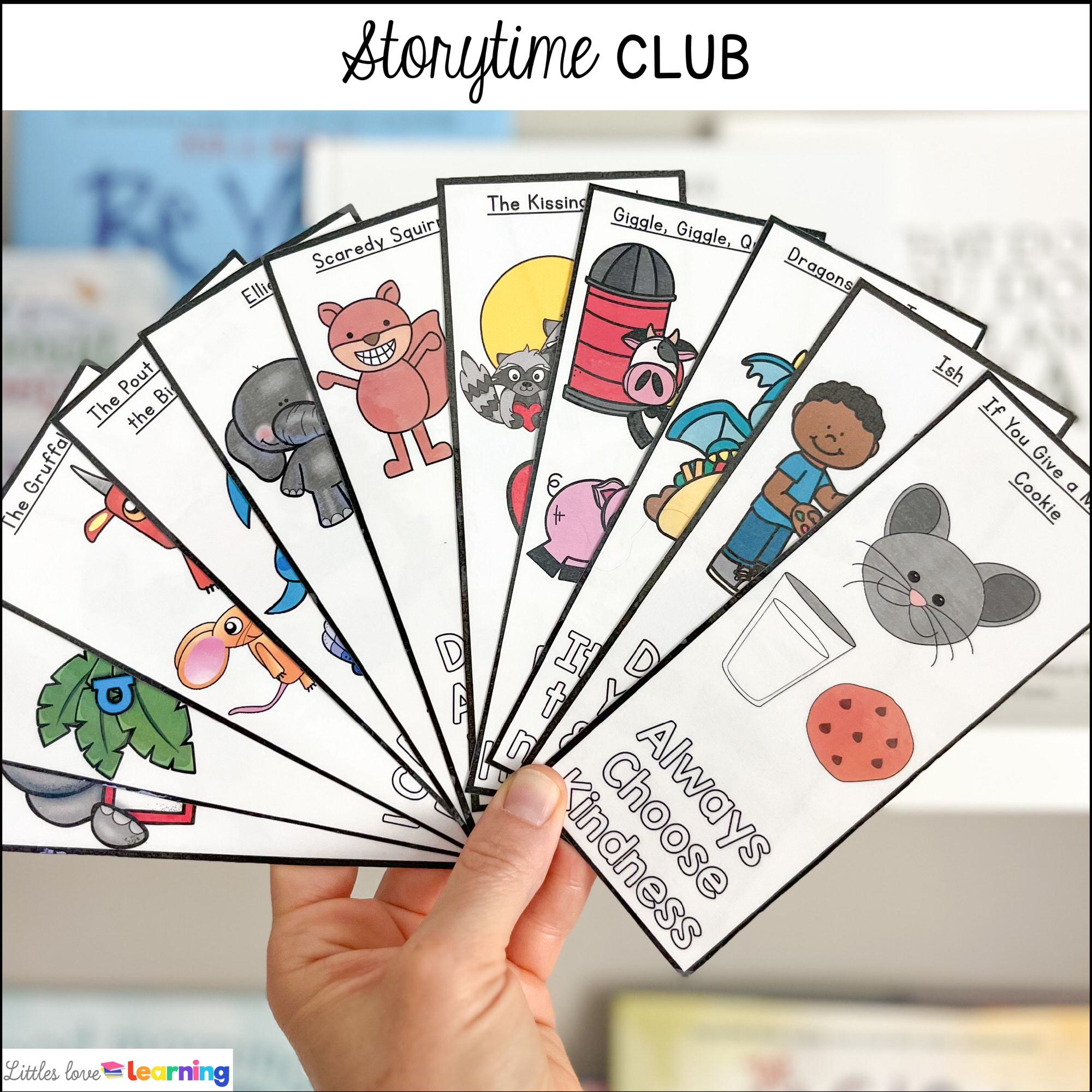 Story of the Month Posts | 12 Book-Inspired Posts for Kids