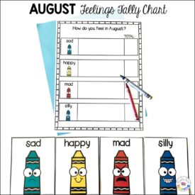 Printable Learning Binder for August (Preschool & Pre-K)