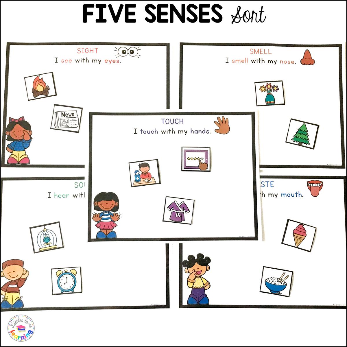 All About Me Preschool & Pre-K Math & Literacy Printables