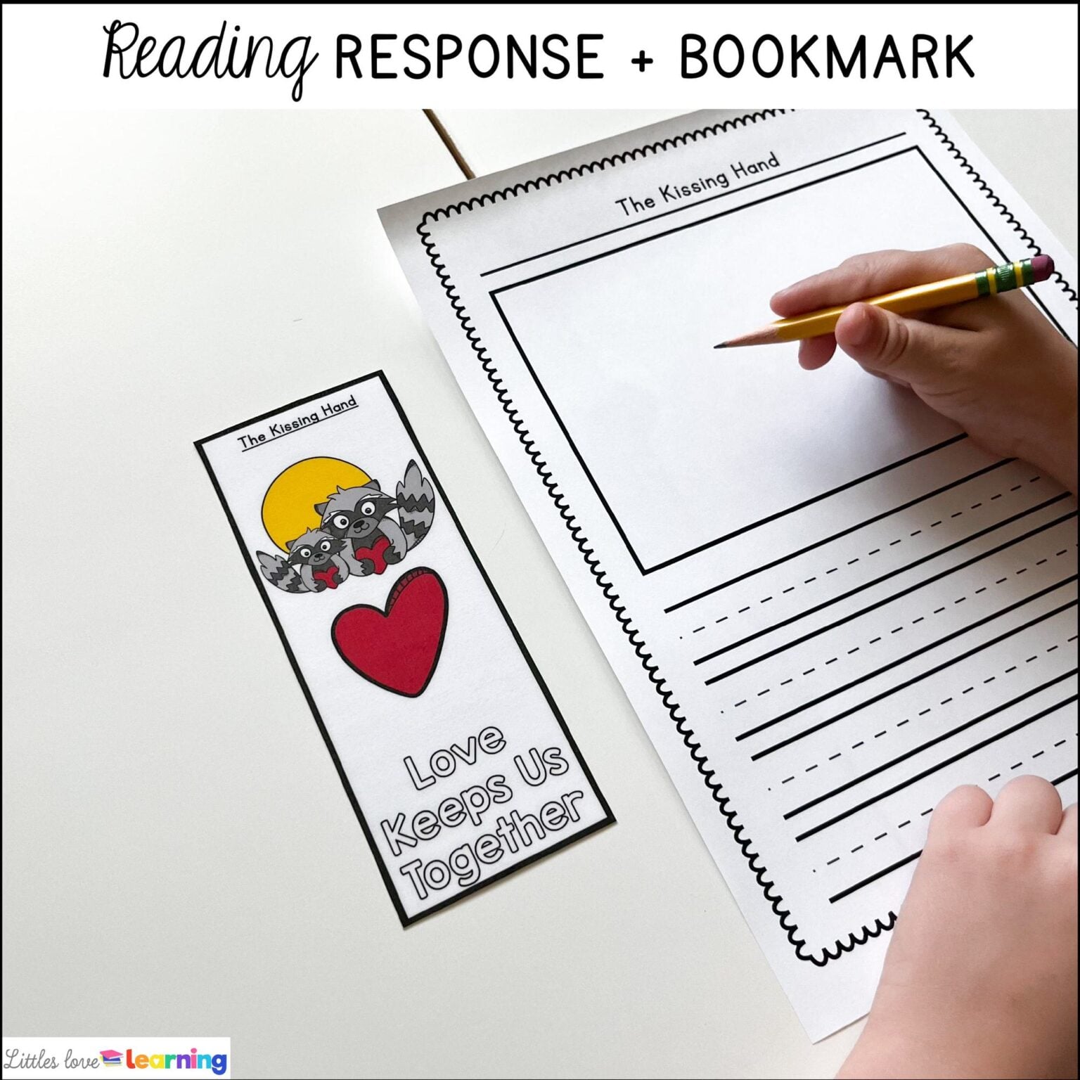 The SWEETEST Kissing Hand Activities for Preschool and Pre-K