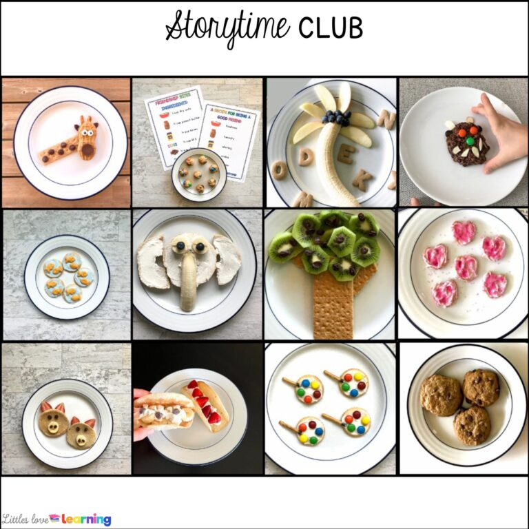 Storytime Book Club for Preschool, Pre-K, and Kindergarten