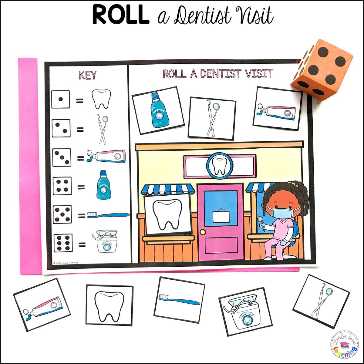 Community Helpers Preschool & Pre-K Math & Literacy Printables