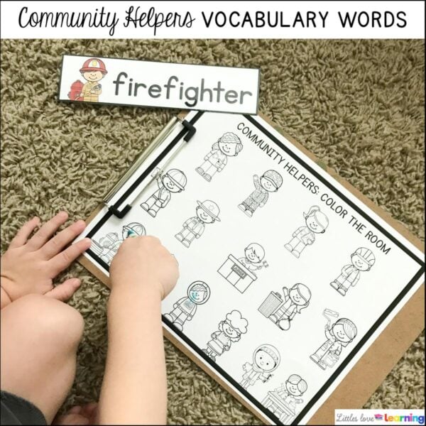 Time to Help! Preschool Community Helpers Activities & Printables