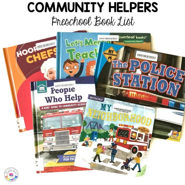 Time to Help! Community Helpers Books for Preschool & Pre-K