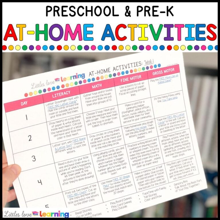 The BEST Preschool & Pre-K Themes for the Whole Year!
