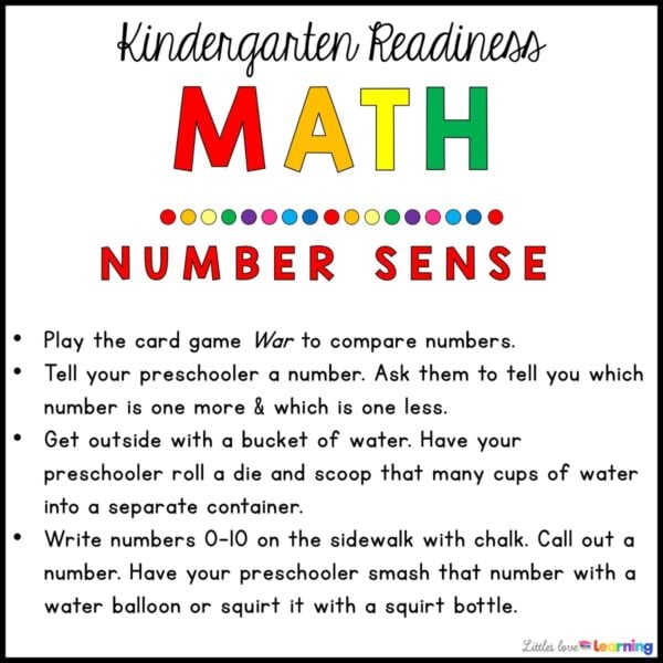 Kindergarten Readiness: Math Tips for Parents