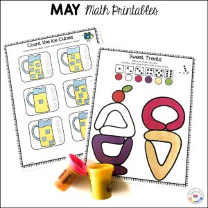 Printable Learning Pages for May (Preschool & Pre-K)