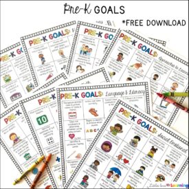 Printable Math & Literacy Assessments for Preschool & Pre-K