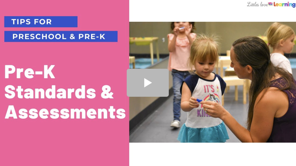 Printable Math & Literacy Assessments for Preschool & Pre-K