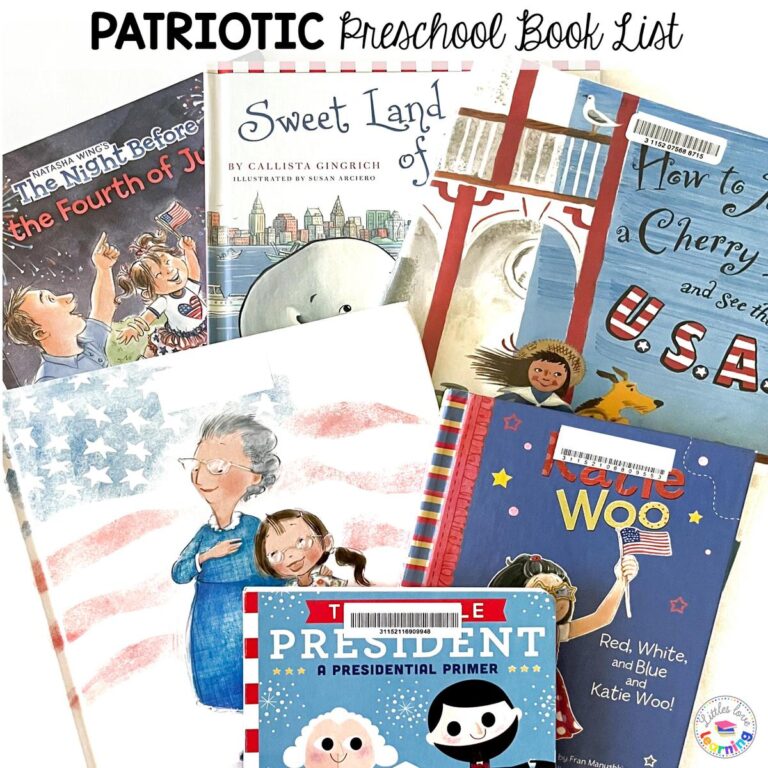 Red, White, and READ! Our Favorite Patriotic Books for Preschool & Pre-K