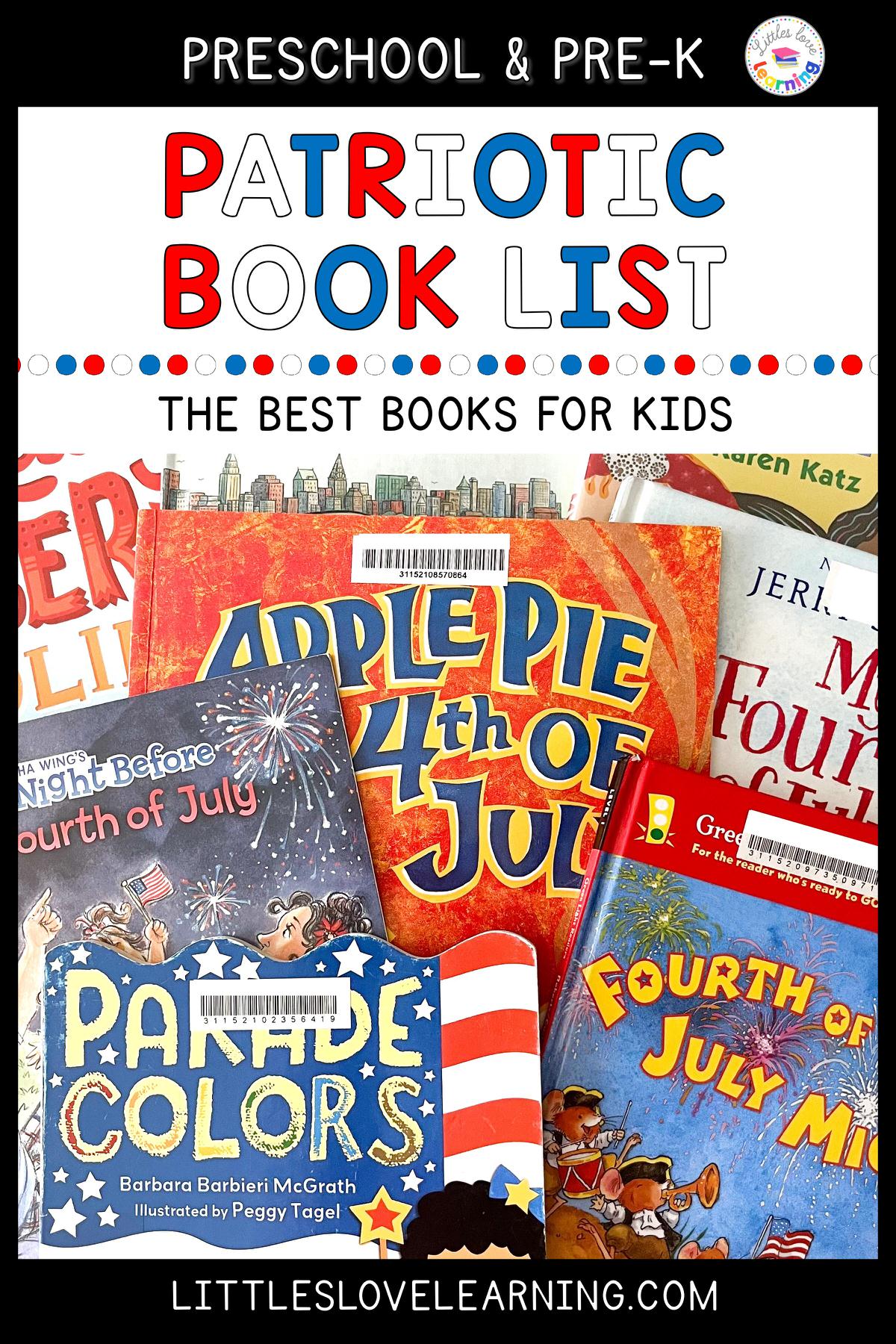 Red, White, and READ! Our Favorite Patriotic Books for Preschool & Pre-K
