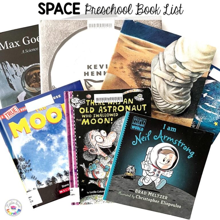 BOOK LIST: SPACE BOOKS FOR PRESCHOOL - Littles Love Learning