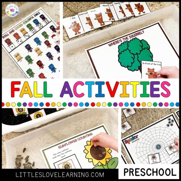 Cozy Up With 30+ Fall Preschool Activities (Math, Literacy & More!)