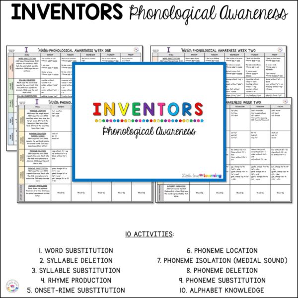 Winter Phonological Awareness Games | Pre-K & Kindergarten