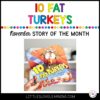 Turkey Activities Inspired by 10 Fat Turkeys (Preschool & Kinder)