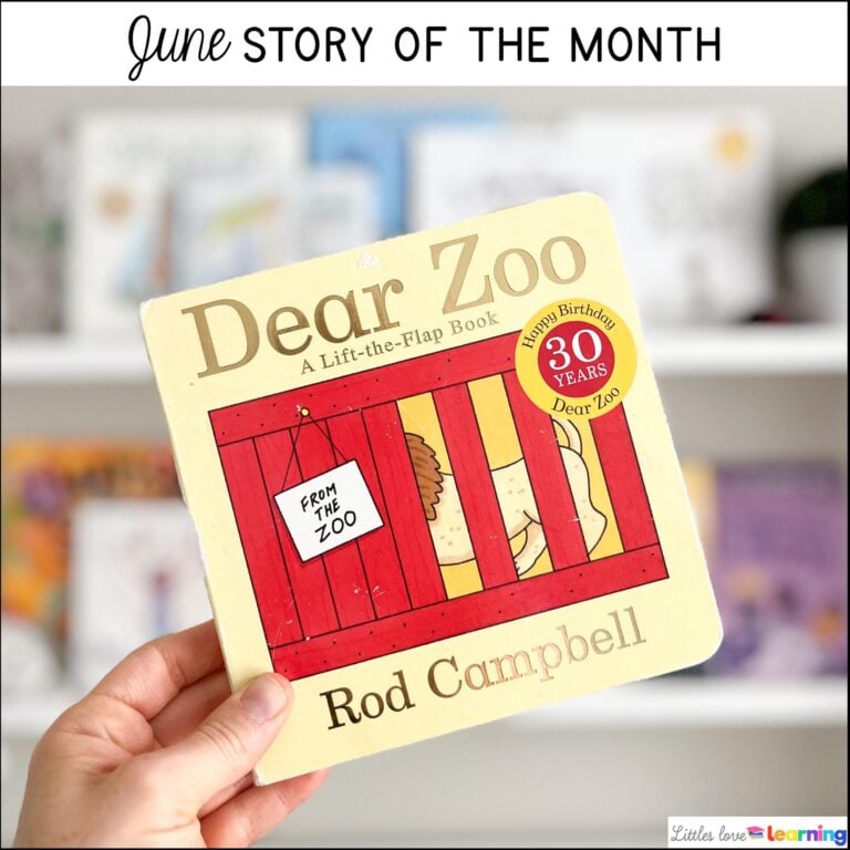 The BEST Dear Zoo Activities for Preschool & Kindergarten