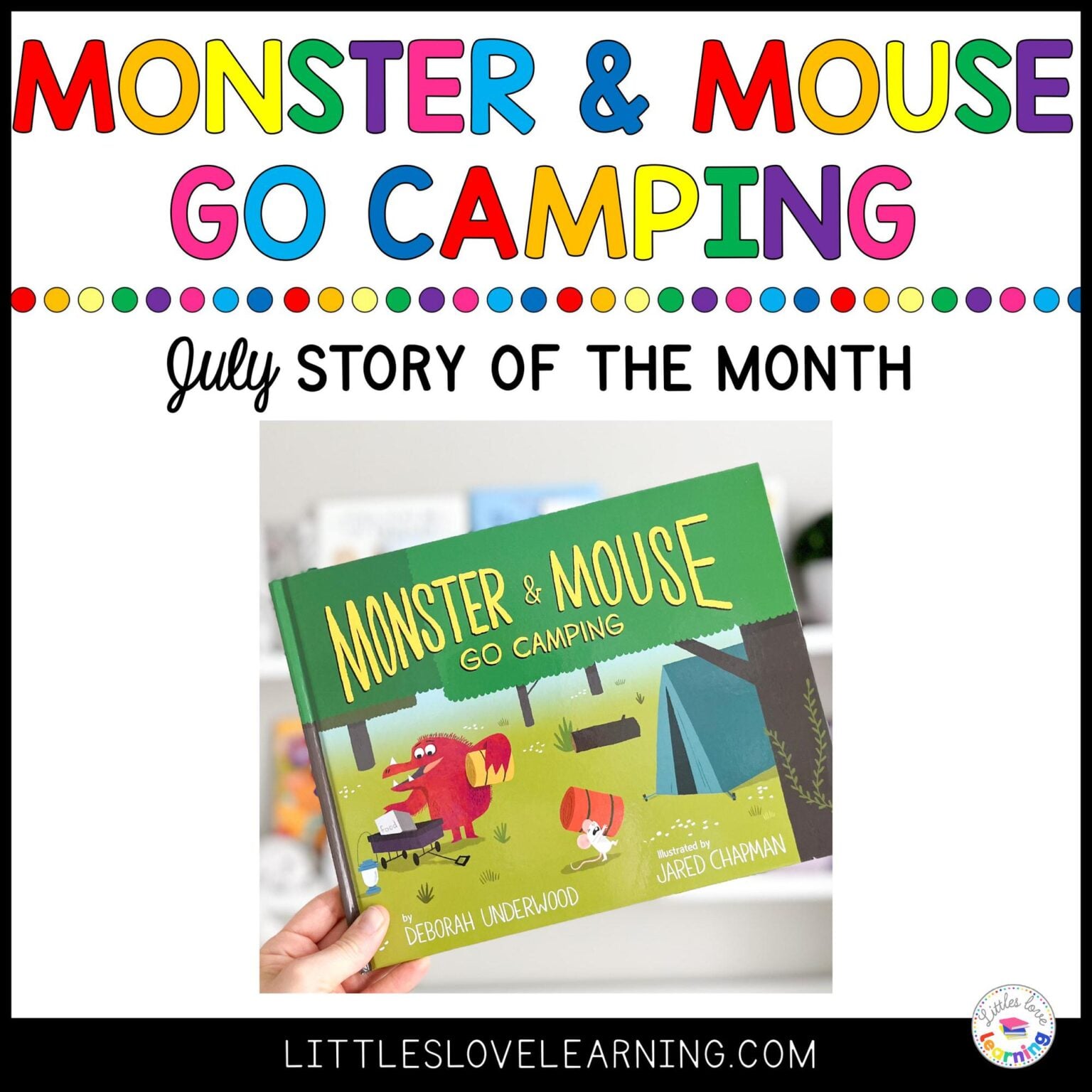 The Most Fun Monster and Mouse Go Camping Activities