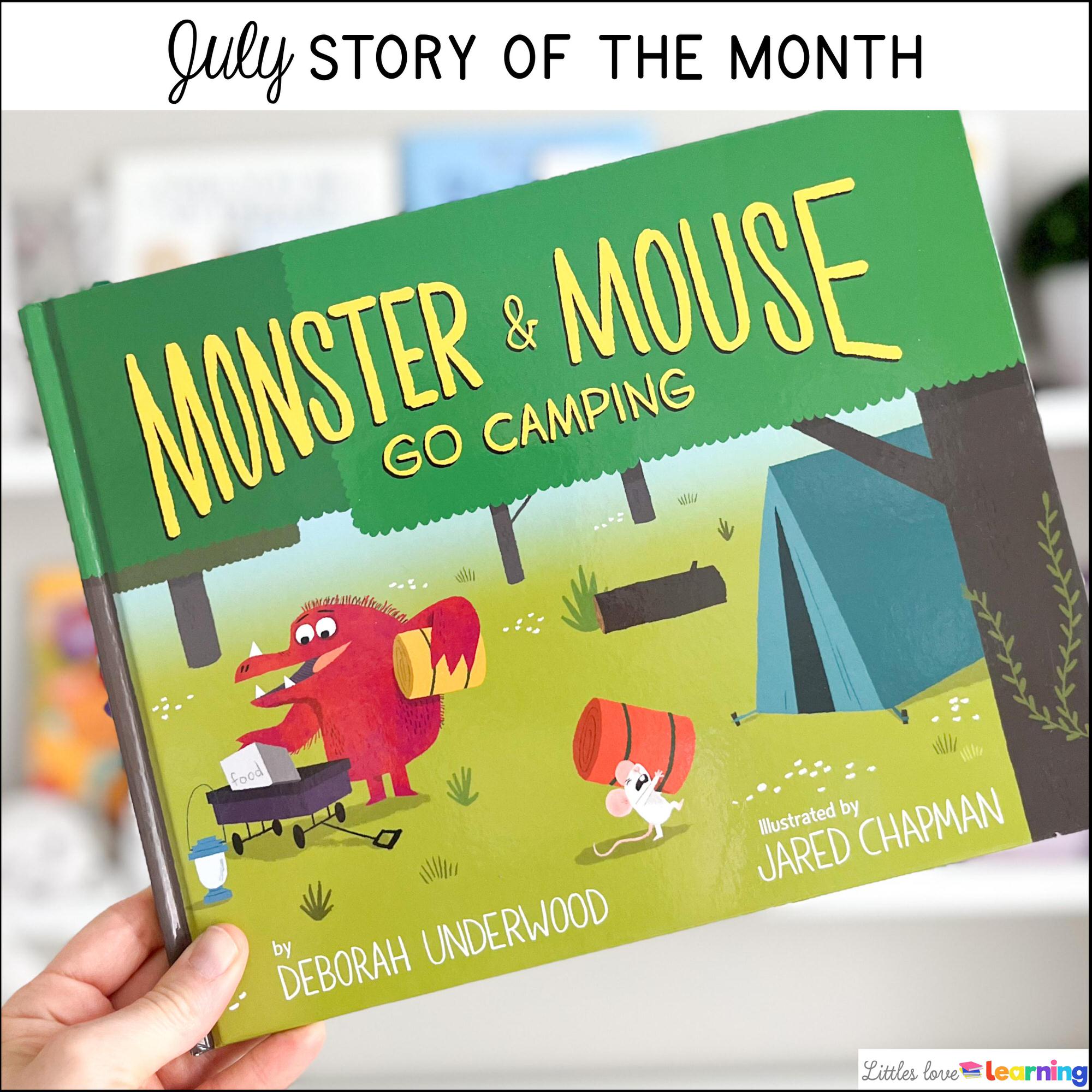 The Most Fun Monster and Mouse Go Camping Activities