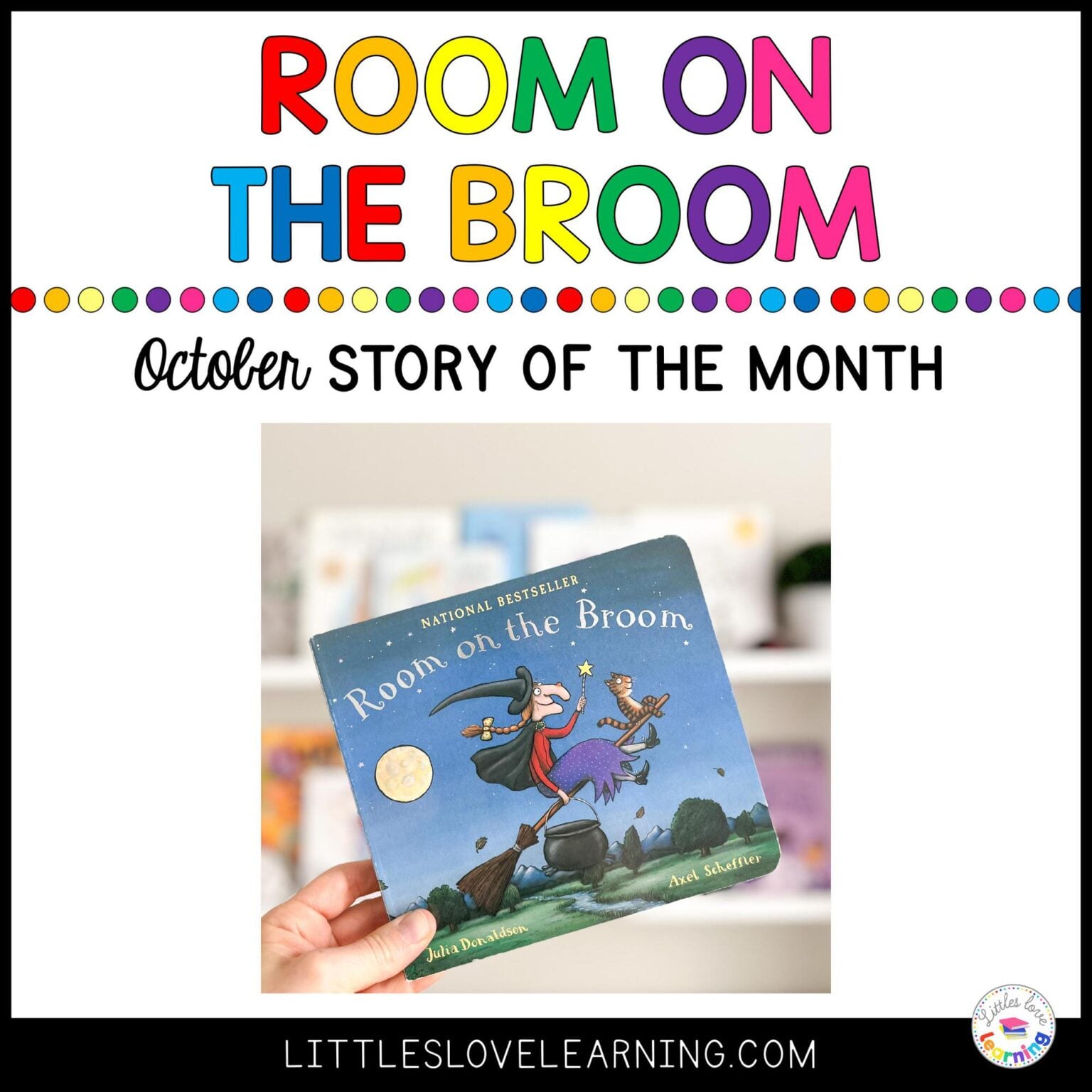 FREE Room on the Broom Activities for Preschool & Kindergarten