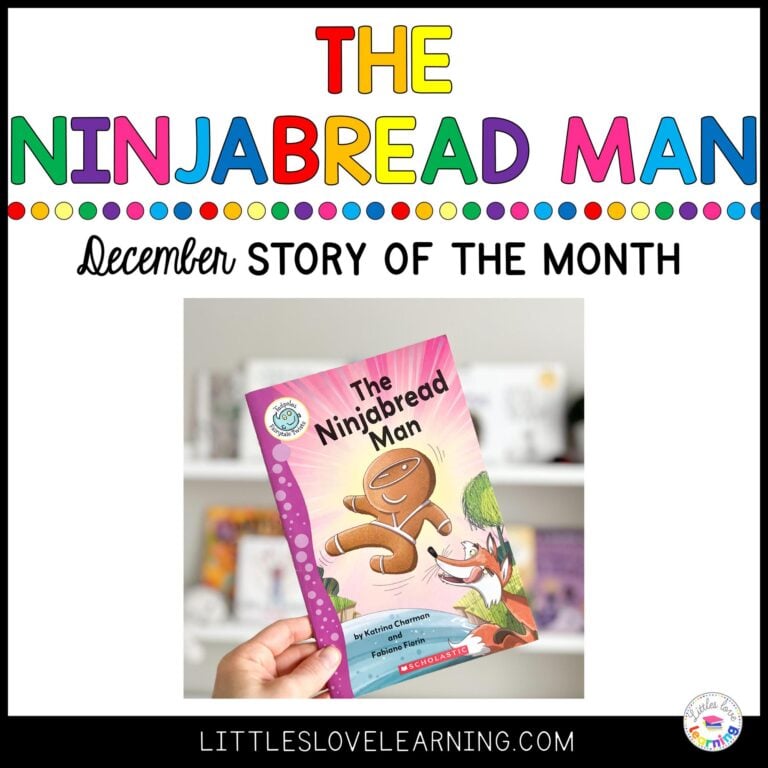 Fun and FREE Ninjabread Man Activities for Preschool & Kinder