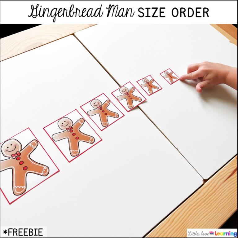Fun and FREE Ninjabread Man Activities for Preschool & Kinder