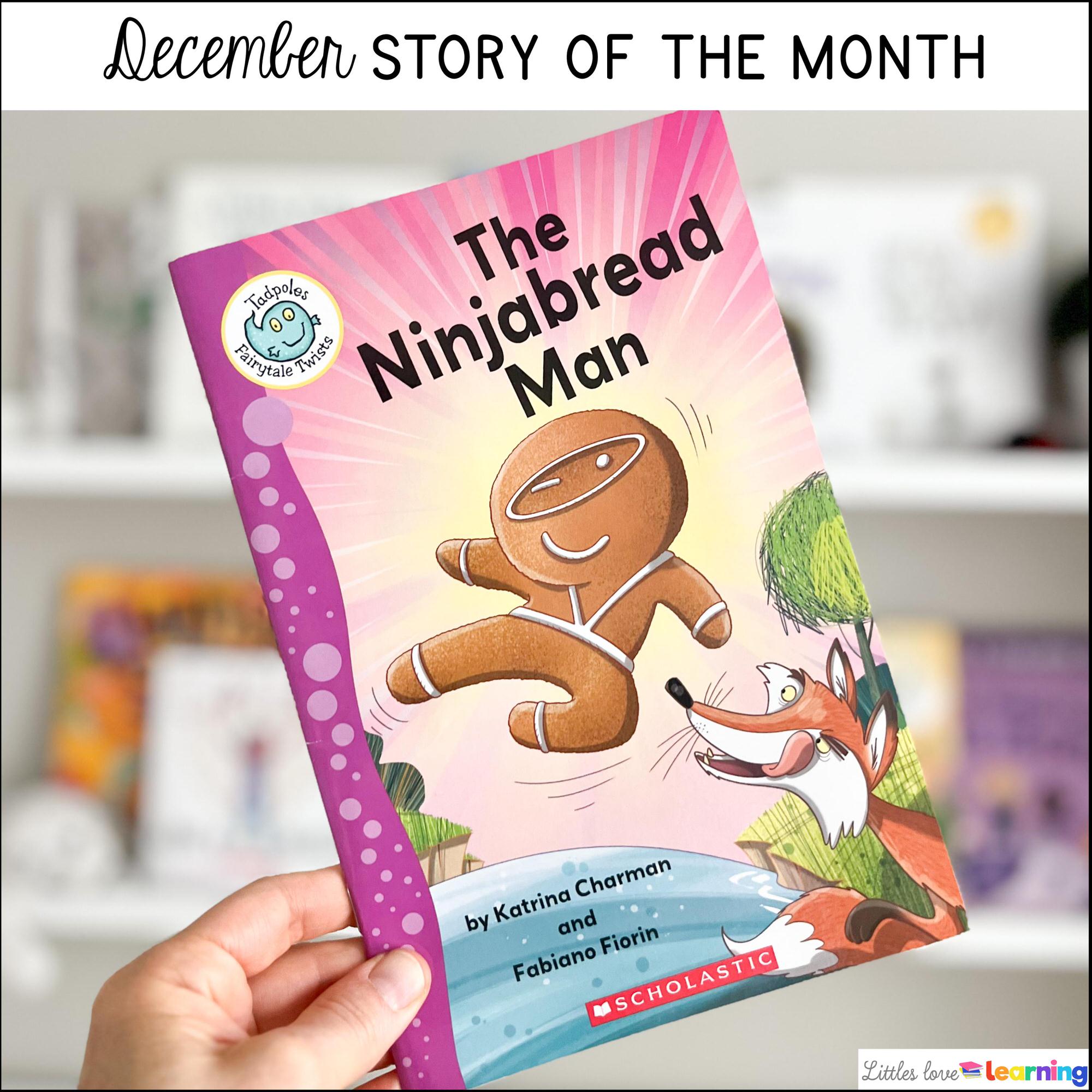 Fun and FREE Ninjabread Man Activities for Preschool & Kinder