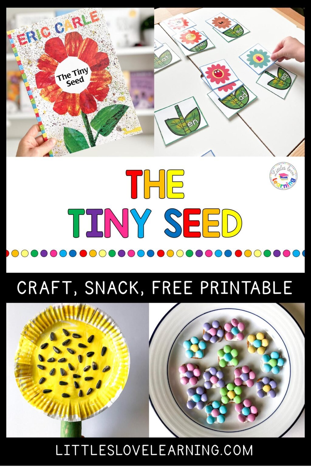 The Tiny Seed Activities for Preschool and Kinder + Freebie