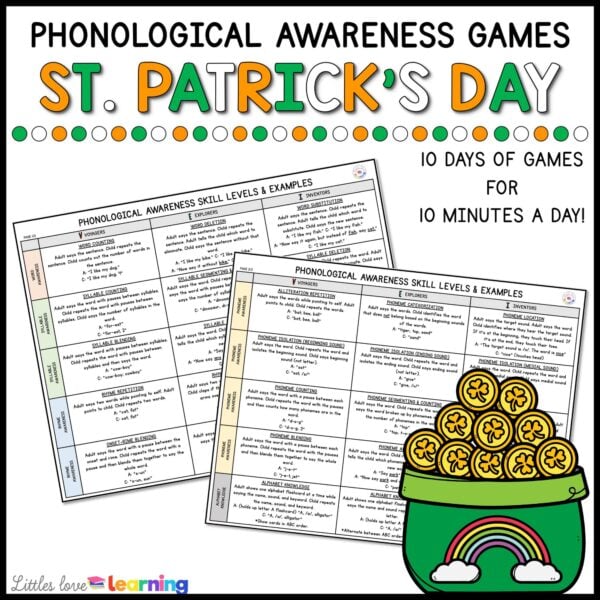 Phonological Awareness Games Bundle