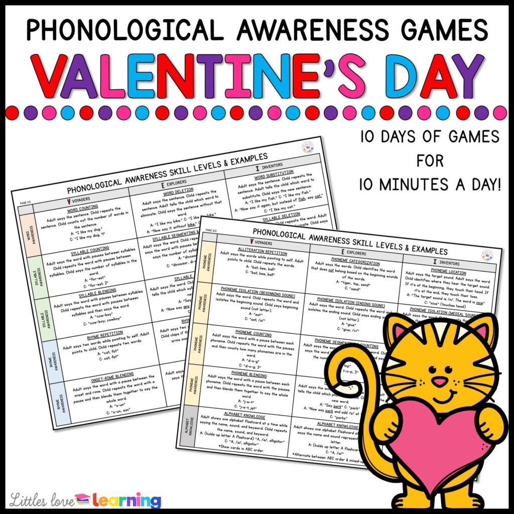 Phonological Awareness Games Bundle
