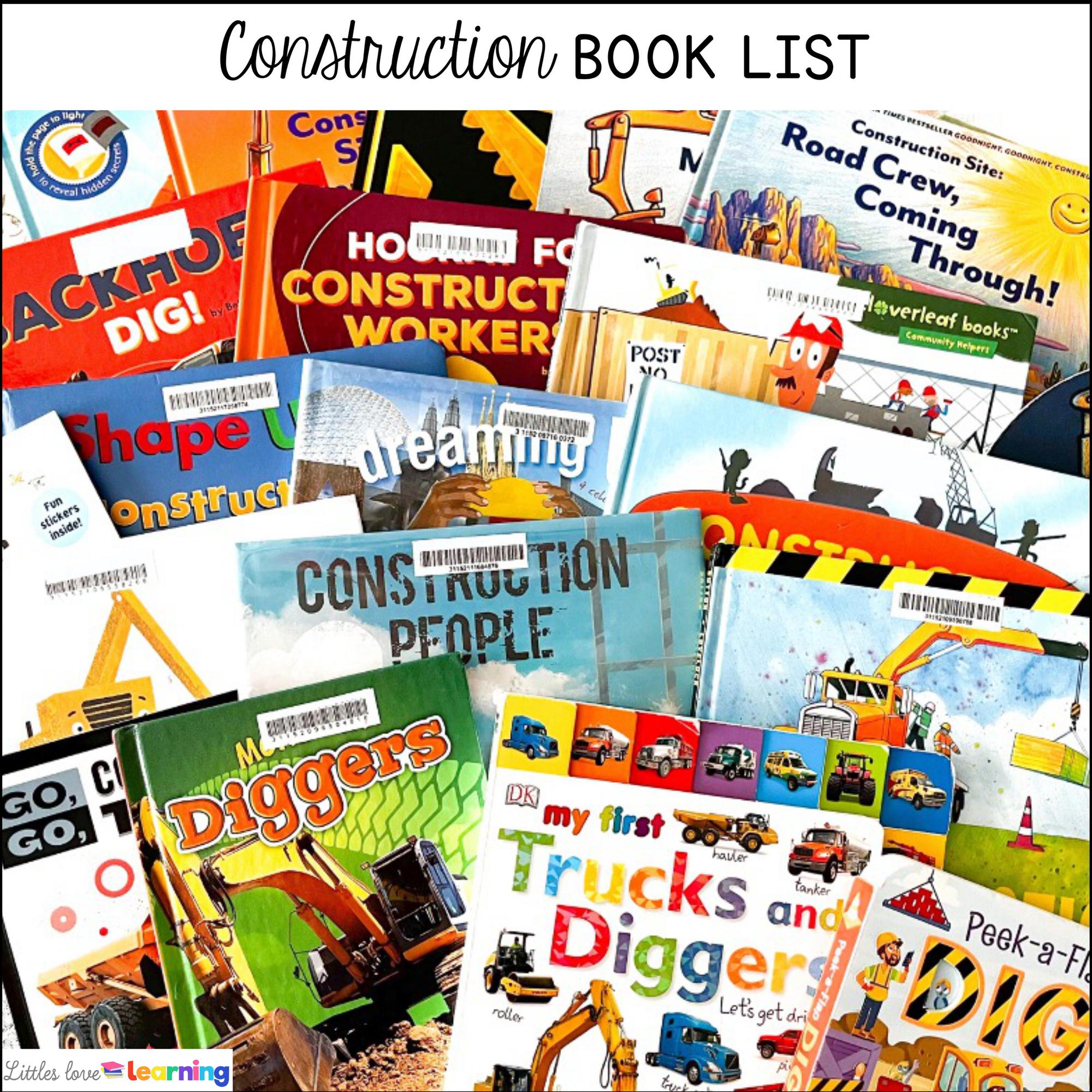 Time to Build the BEST Preschool & Pre-K Construction Activities!