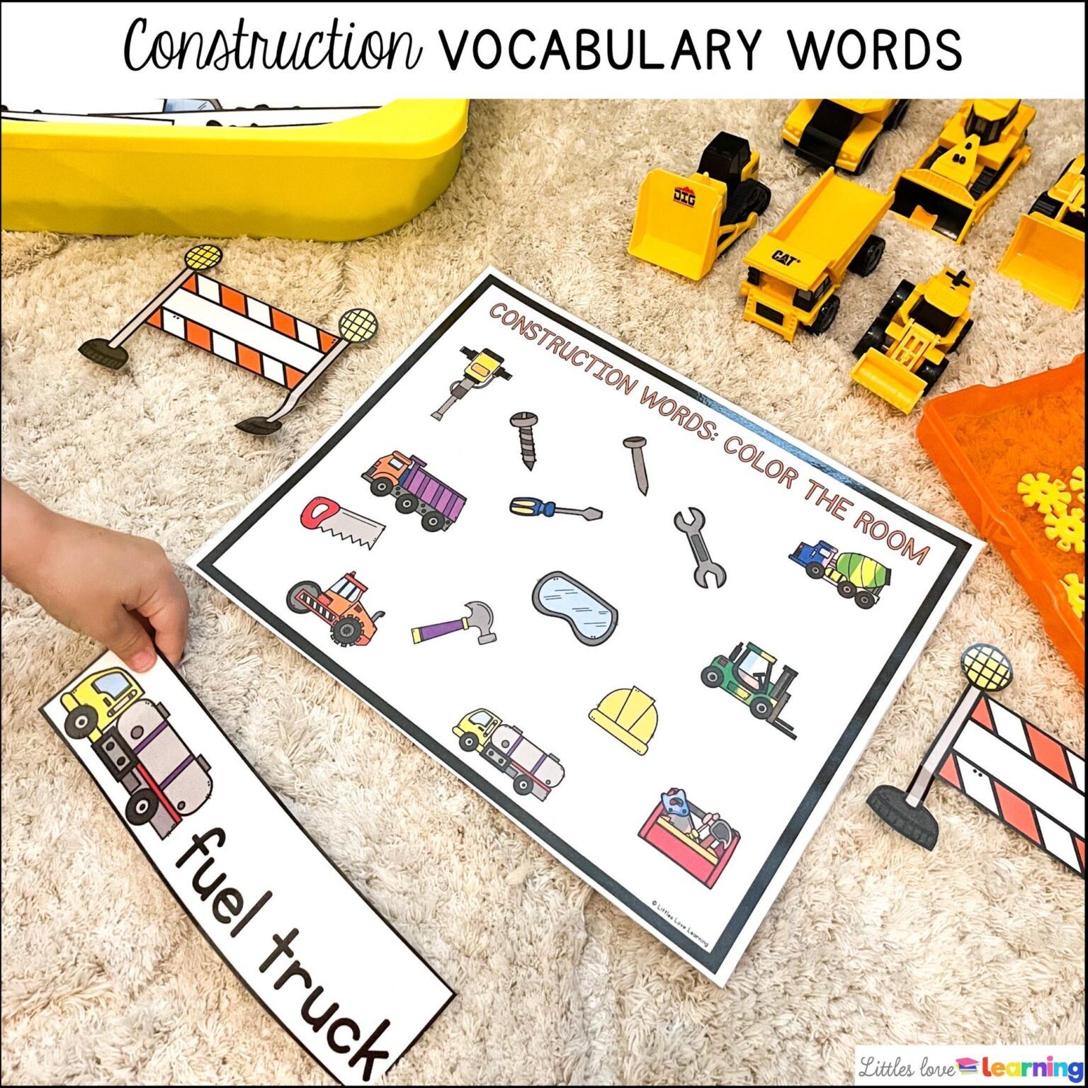 Time to Build the BEST Preschool & Pre-K Construction Activities!