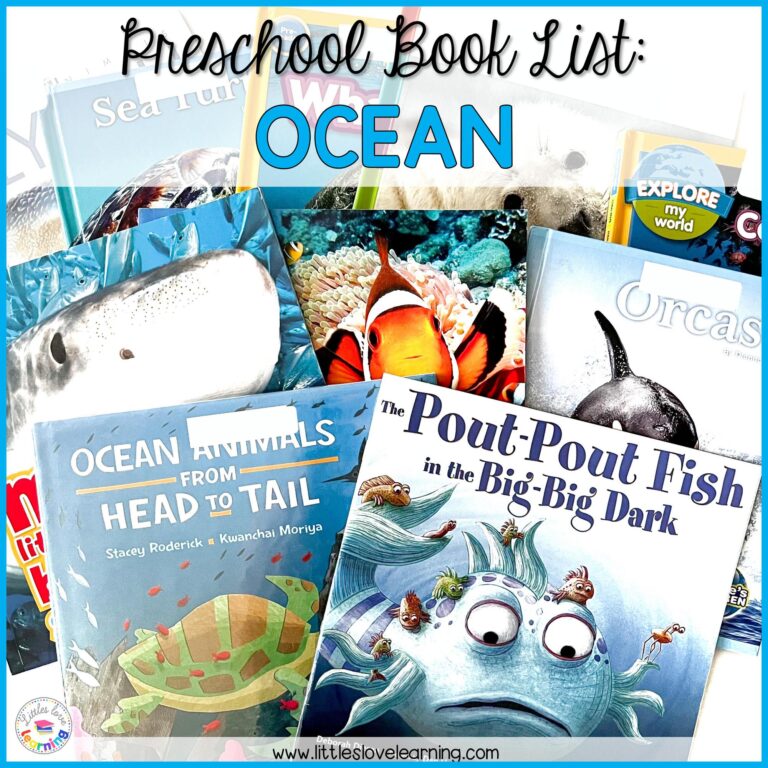 The Most Marvelous Ocean Books for Preschool and Kindergarten