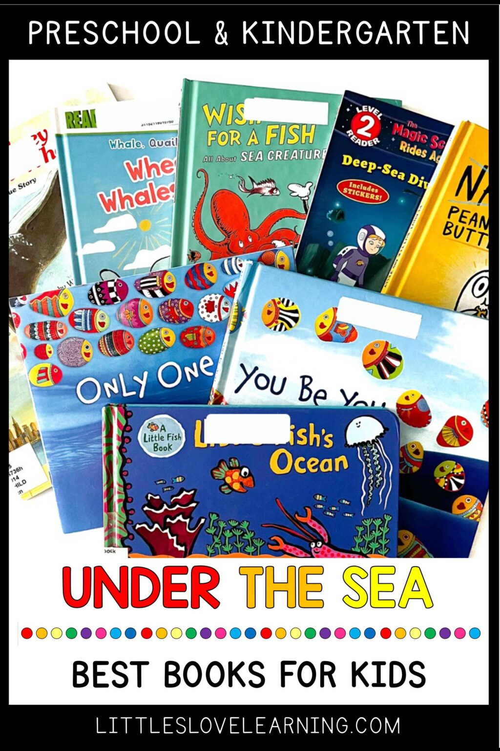 The Most Marvelous Ocean Books for Preschool and Kindergarten