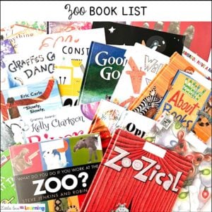 WILD Zoo Animal Preschool, Pre-K, & Kindergarten Activities