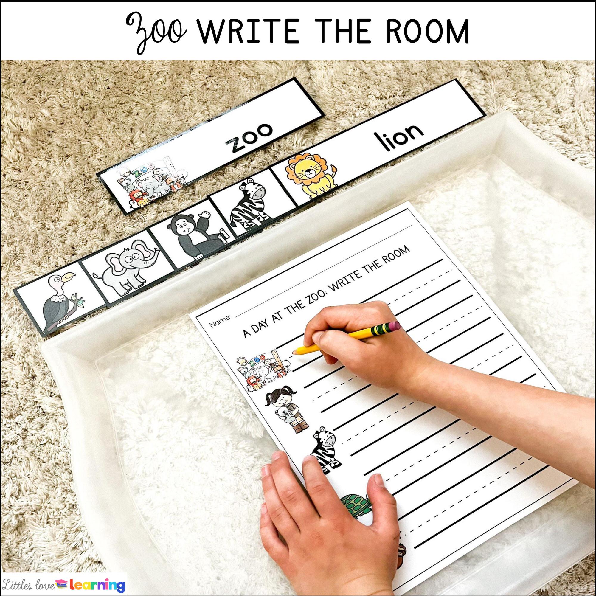 WILD Zoo Animal Preschool, Pre-K, & Kindergarten Activities