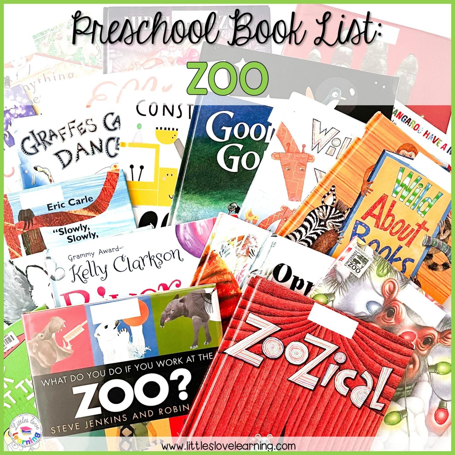 The WILDEST Zoo Books for Preschool, Pre-K, and Kindergarten