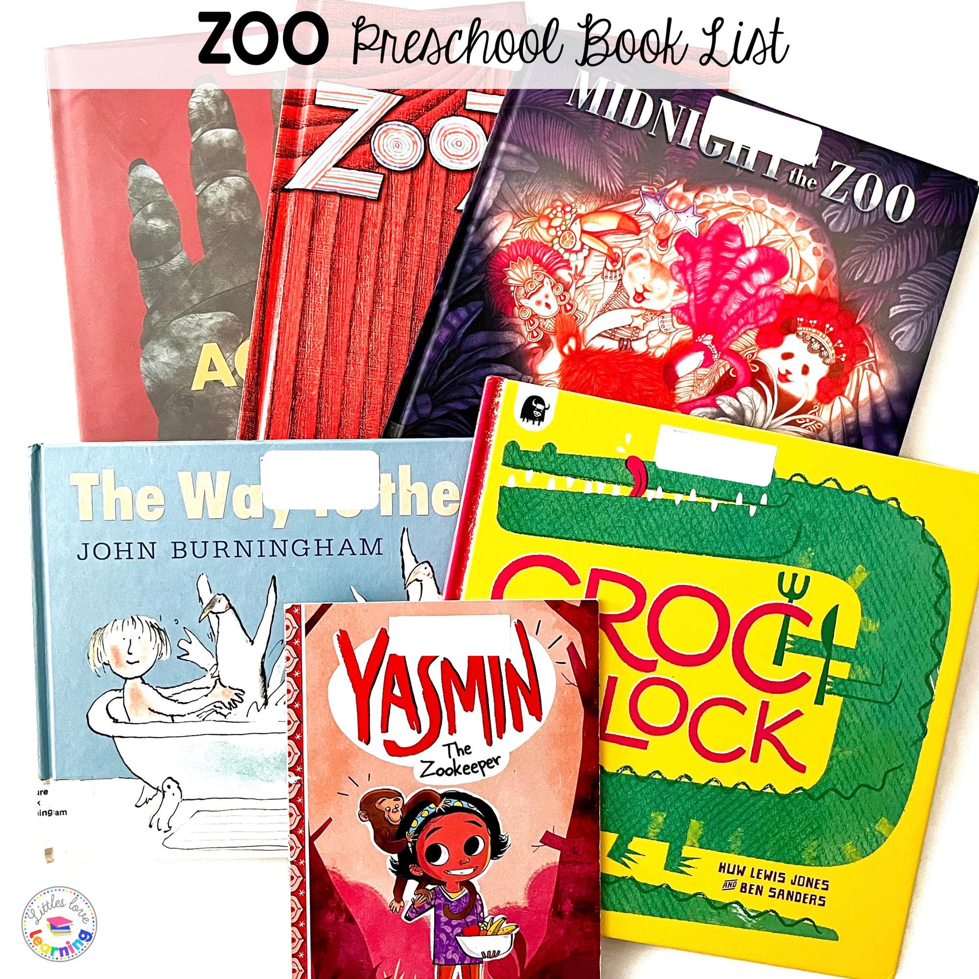 The WILDEST Zoo Books for Preschool, Pre-K, and Kindergarten