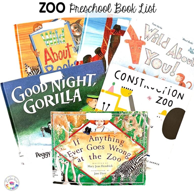 The WILDEST Zoo Books for Preschool, Pre-K, and Kindergarten