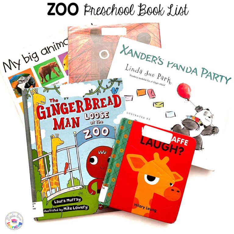 The WILDEST Zoo Books for Preschool, Pre-K, and Kindergarten