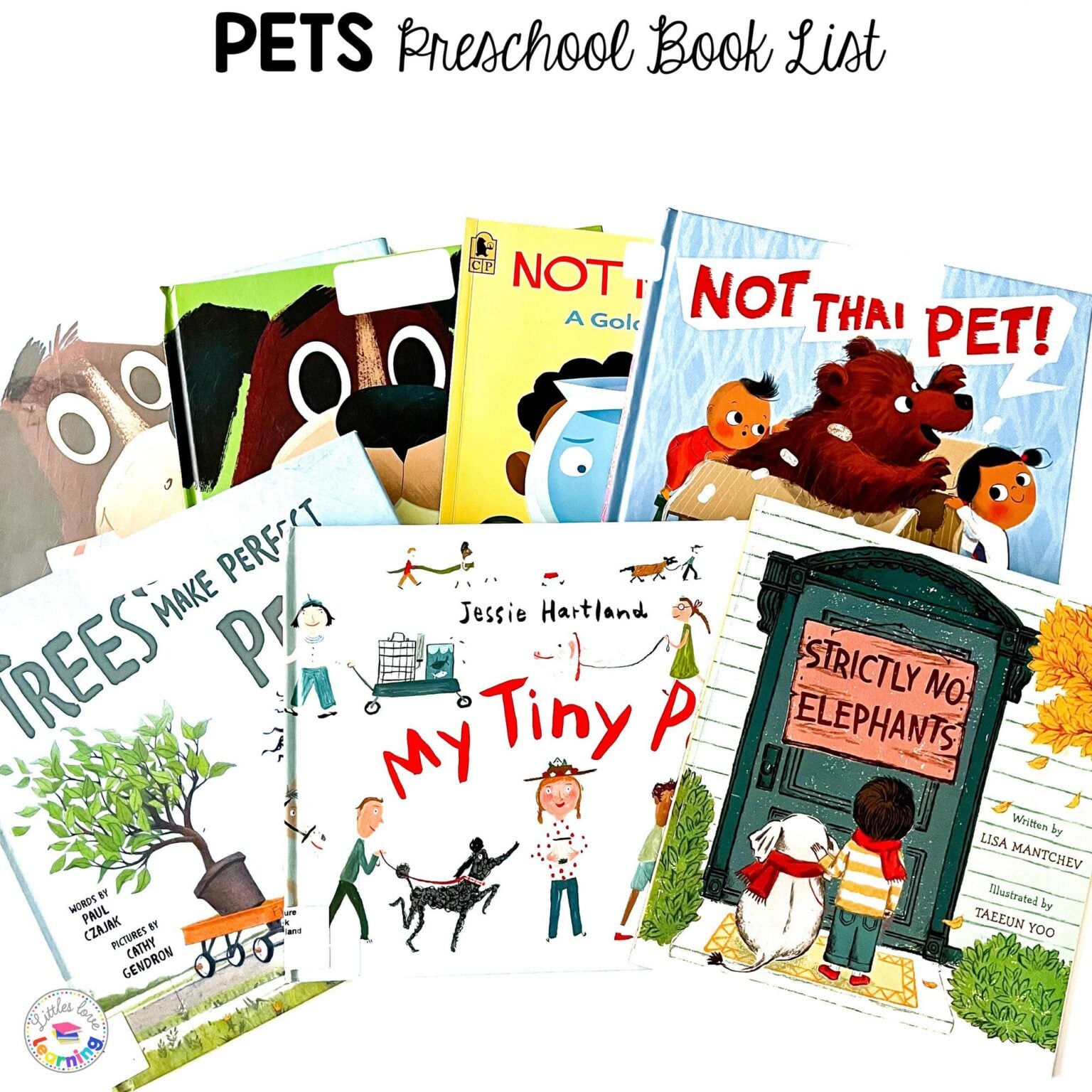 The Cutest Pet Books for Preschool, Pre-K, & Kindergarten