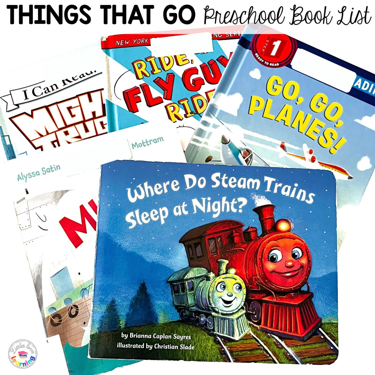 Vroom Vroom! 80+ Transportation Books Coming Through!