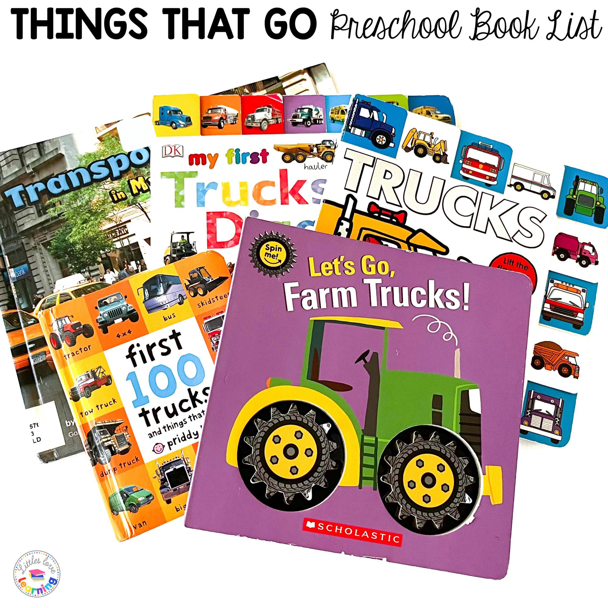 Vroom Vroom! 80+ Transportation Books Coming Through!