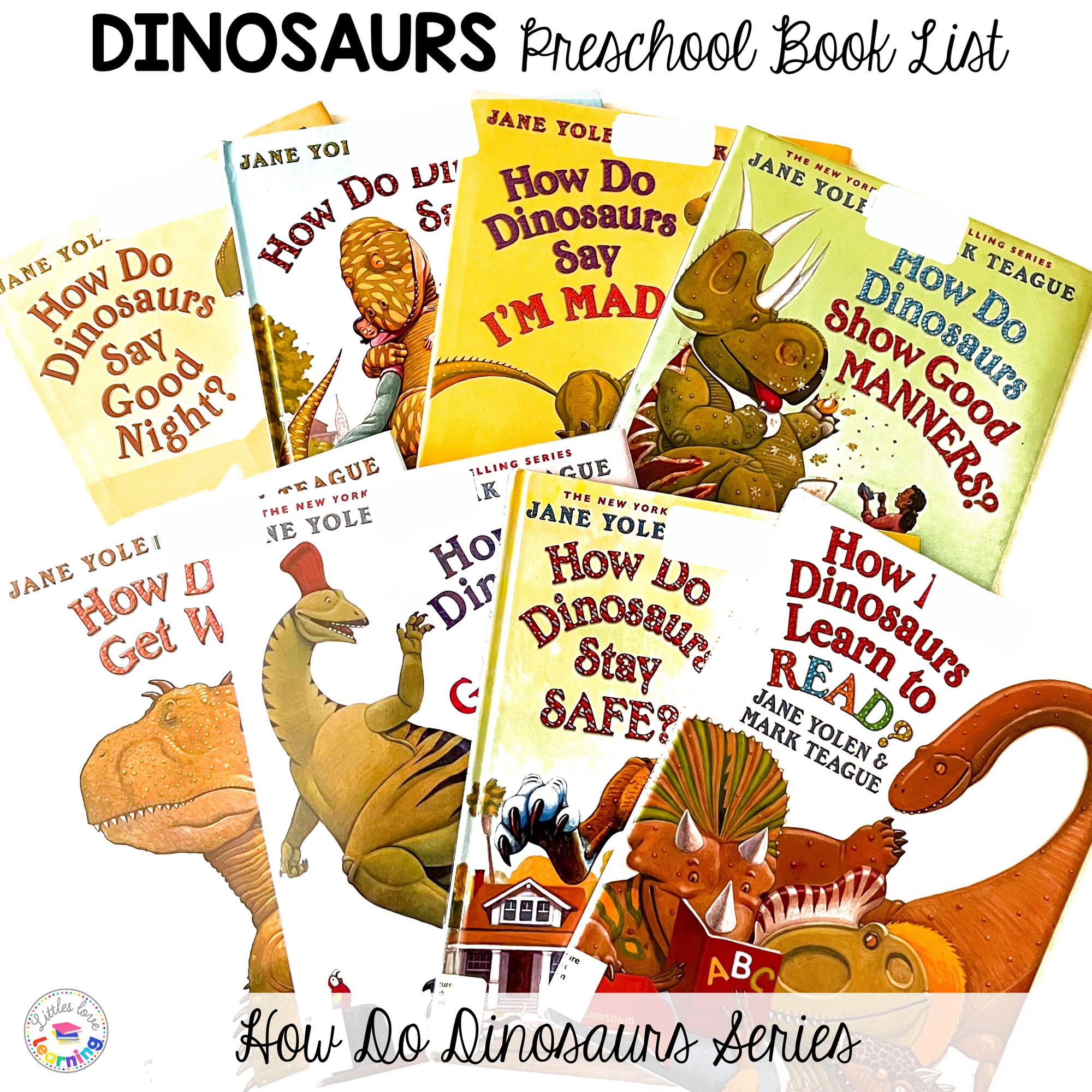 The Most Dynamite Dino Books for Preschool and Kindergarten!