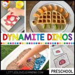 Dynamite Dino Preschool, Pre-K & Kindergarten Dinosaur Activities