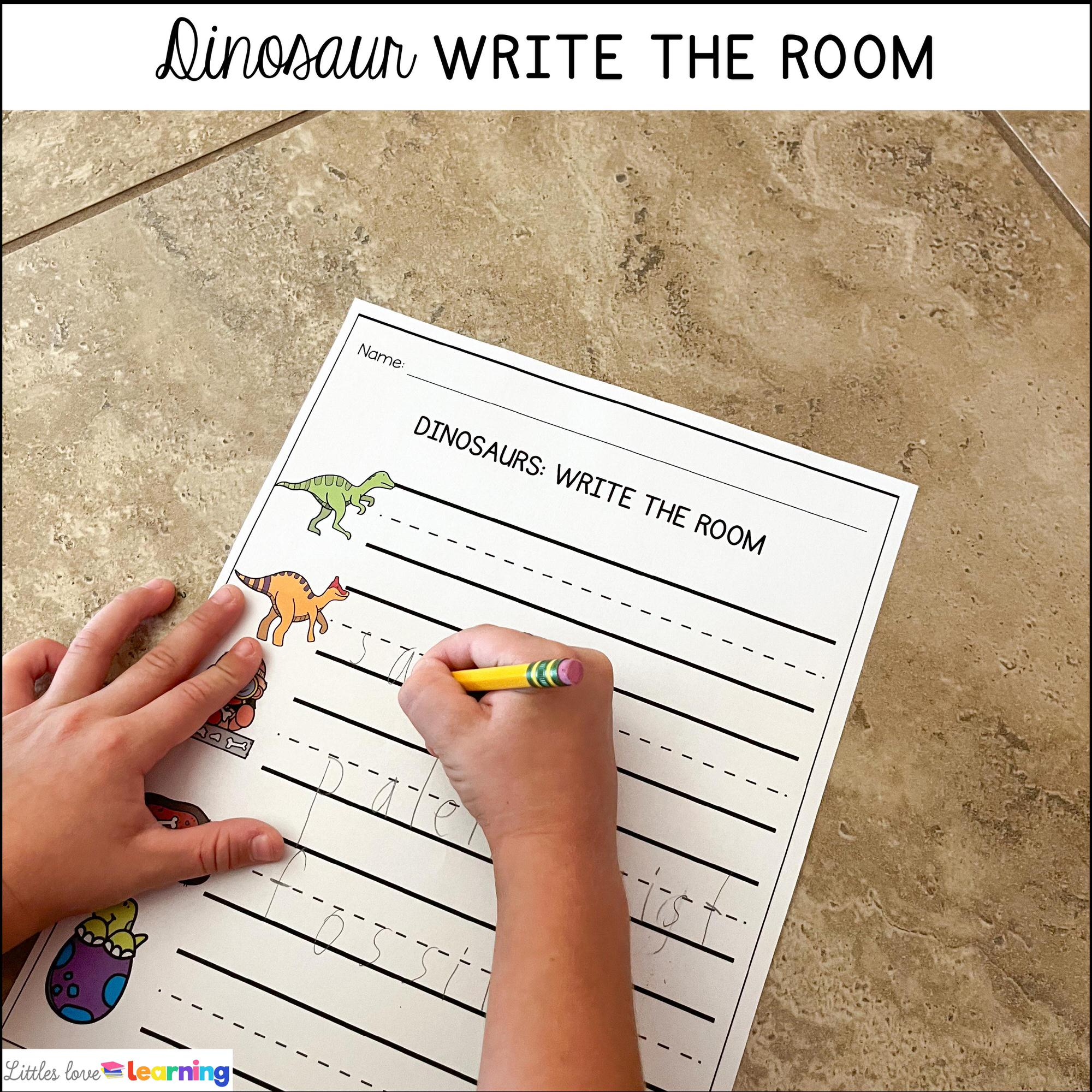 Dynamite Dino Preschool, Pre-K & Kindergarten Dinosaur Activities