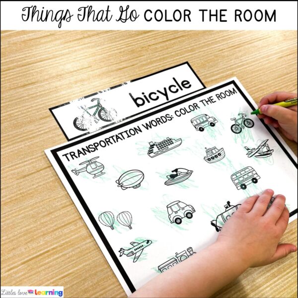 Vroom Vroom! Transportation Activities for Preschool, Kindergarten