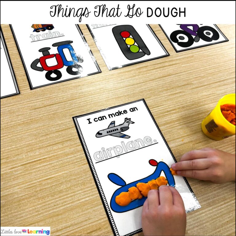 Vroom Vroom! Transportation Activities for Preschool, Kindergarten