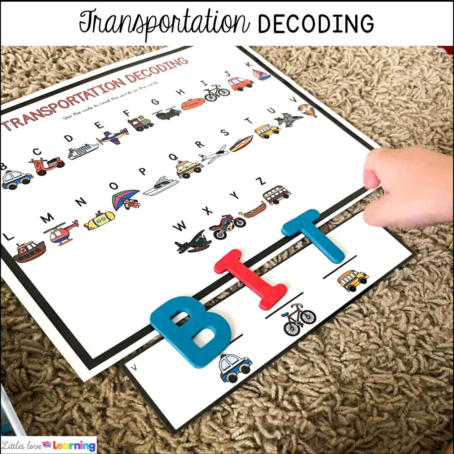 Vroom Vroom! Transportation Activities for Preschool, Kindergarten